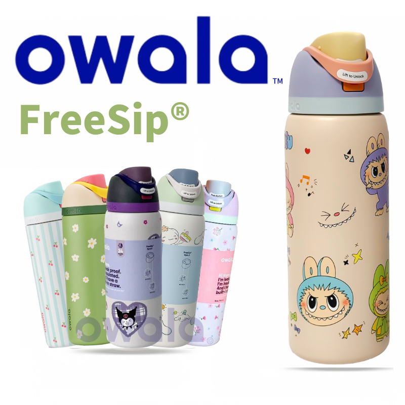 Jual Owala FreeSip™ & Labubu Spesial Edisi Termos Botol Minum 710ml ...