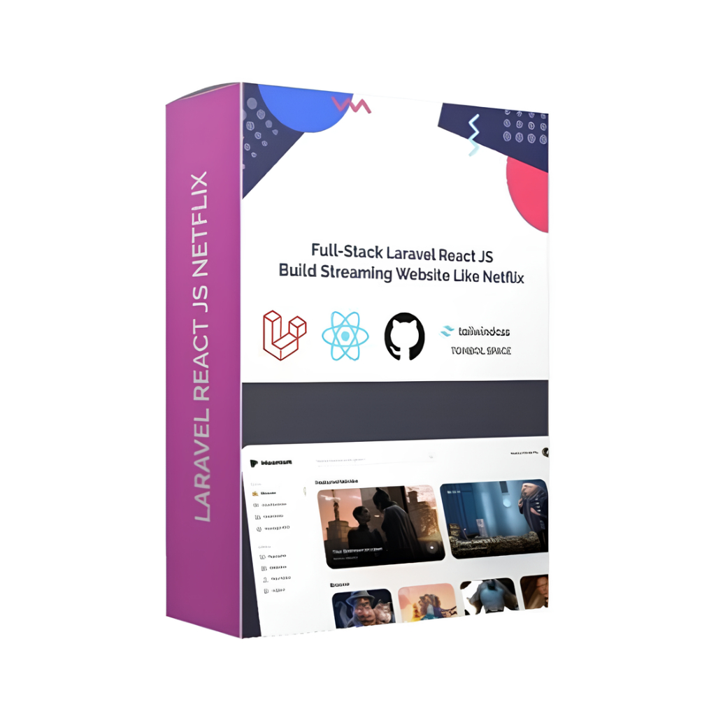 Jual COMPLETE LARAVEL REACT JS Studi Kasus Membuat Web Mirip Netflix | Shopee Indonesia