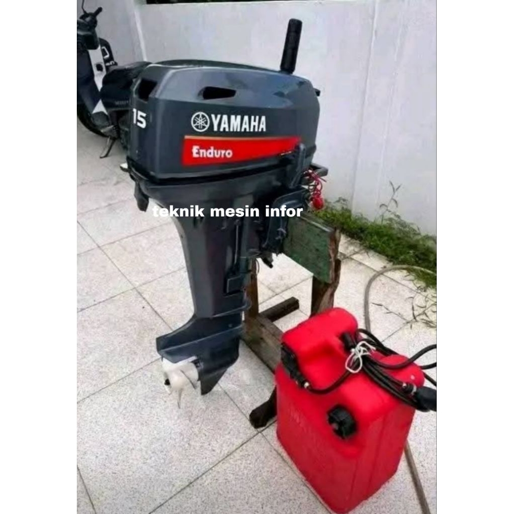Jual mesin tempel Yamaha 15 pk outbond mesin perahu 15 hp | Shopee ...