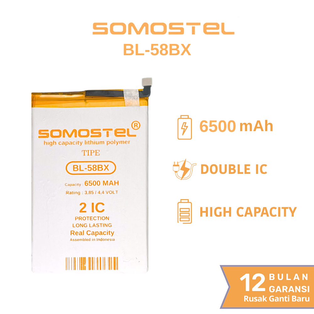Jual Somostel - BL-58BX Infinix Hot 9 Play X680 / Hot 10s X689 / Hot 10 ...