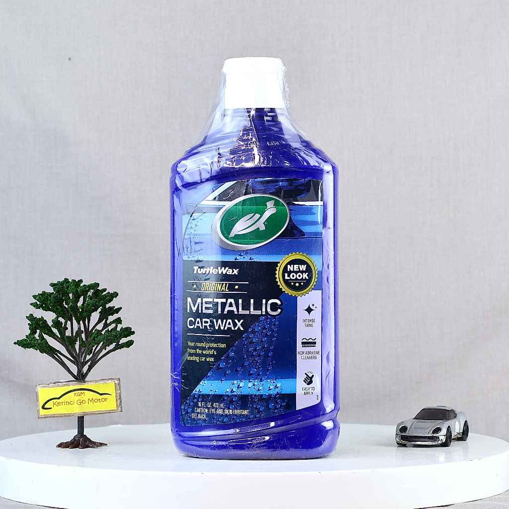 Jual Turtle Wax Original Metallic Car Wax Liquid 473ml (Bonus Pad ...