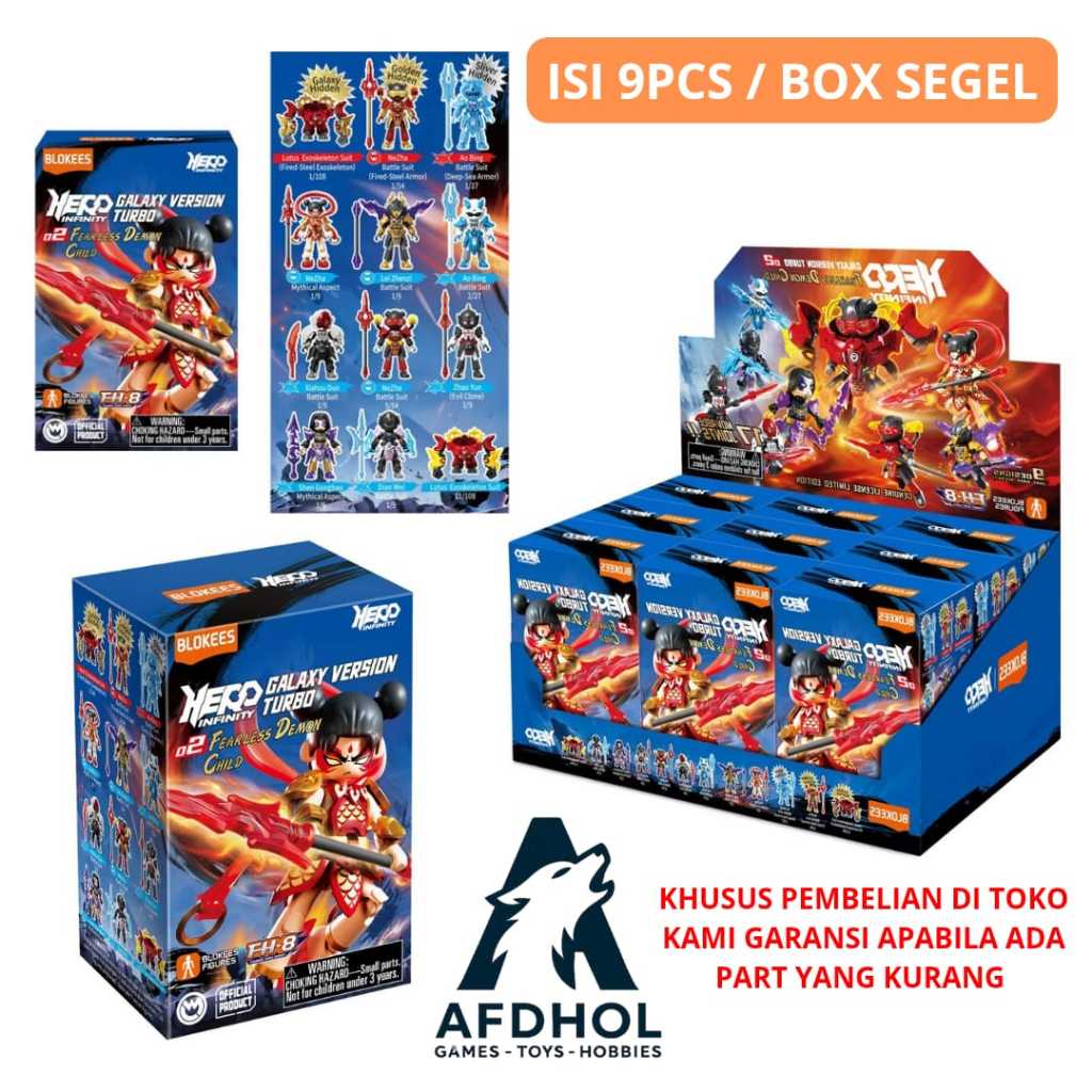 Jual BLOKEES HERO SPIRE GVT 02 GALAXY VERSION TURBO 02 NEZHA SUN GO ...