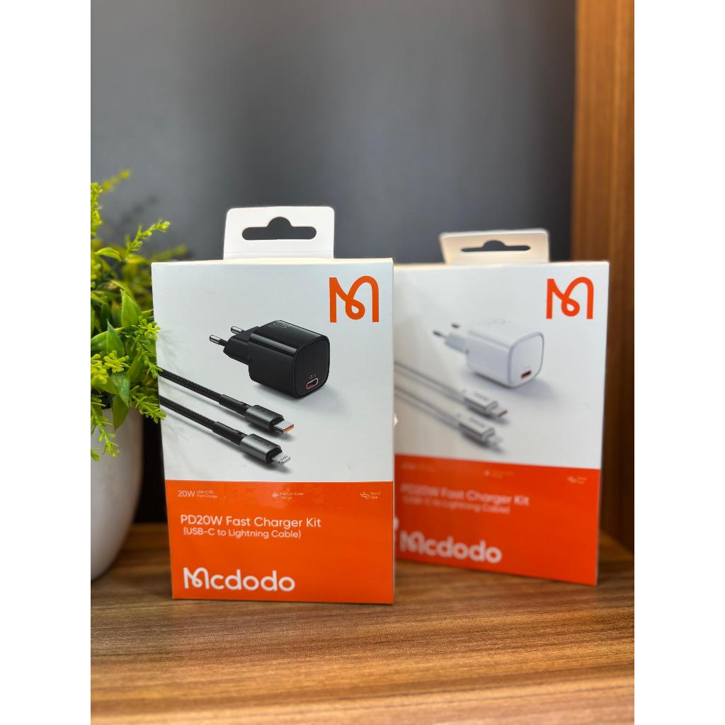 Jual McDodo PD20W Fast Charger Kit (USB-C untuk Lightning Cable ...