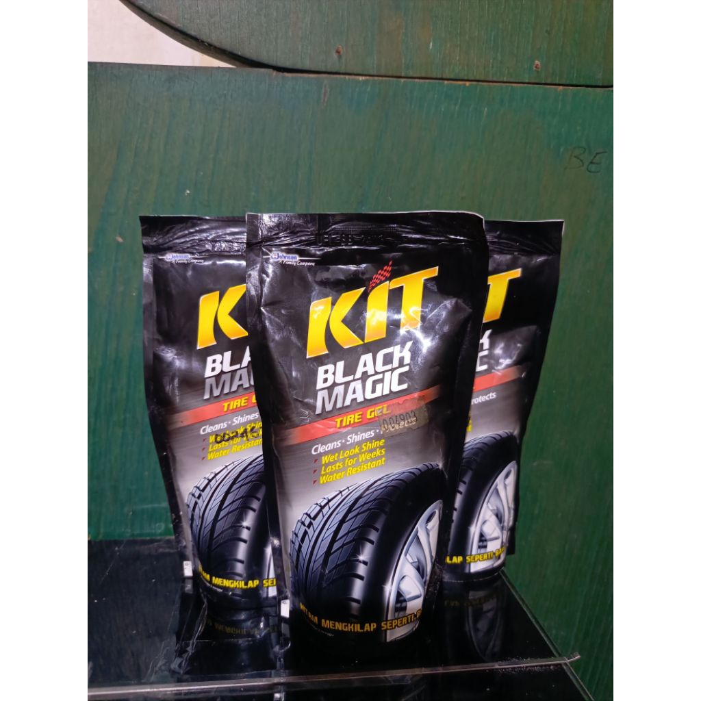 Jual Kit Black Magic Tire Gel pouch kemasan 200 ml ORIGINAL | Shopee ...
