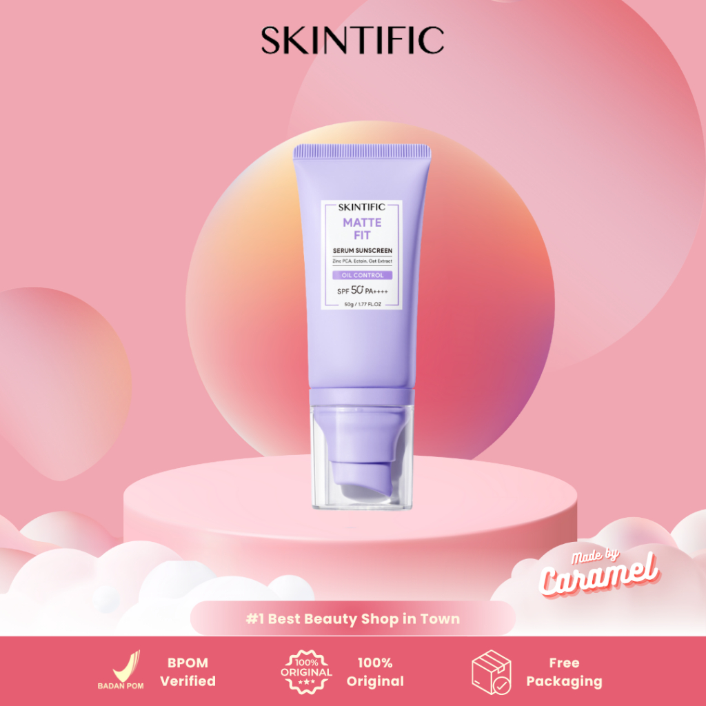 Jual SKINTIFIC Matte Fit Serum Sunscreen SPF 50+ PA++++ Sunscreen Wajah ...