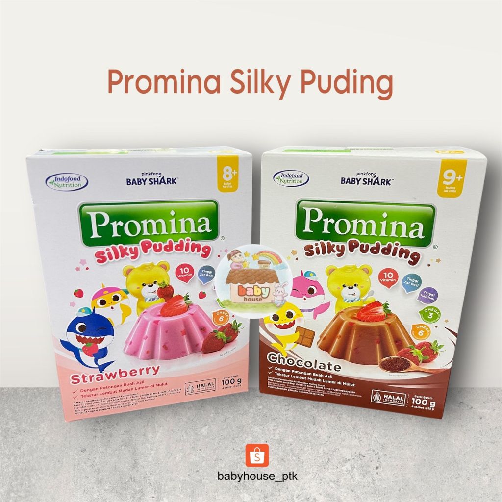 Jual Promina Silky Pudding Bayi 100 g (4 sachet @25g) | Shopee Indonesia