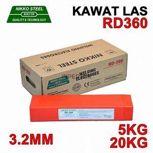 Jual Kawat las RD-360 3.2mm E7016 NIKKO STEEL 7016 RD360 3,2mm | Shopee Indonesia