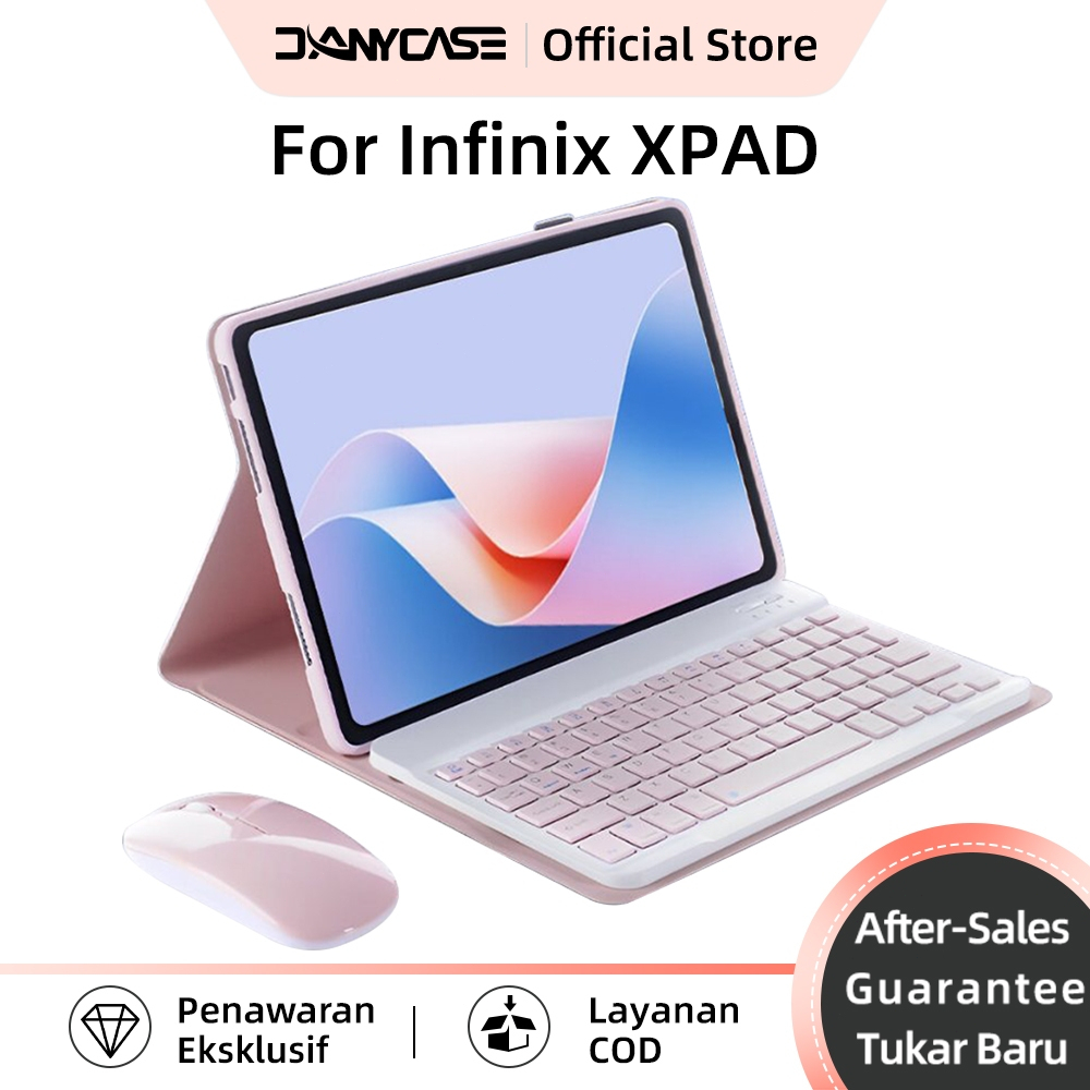 Jual DANYCASE Magnetic Bluetooth Keyboard Case for Infinix XPad 20 ...