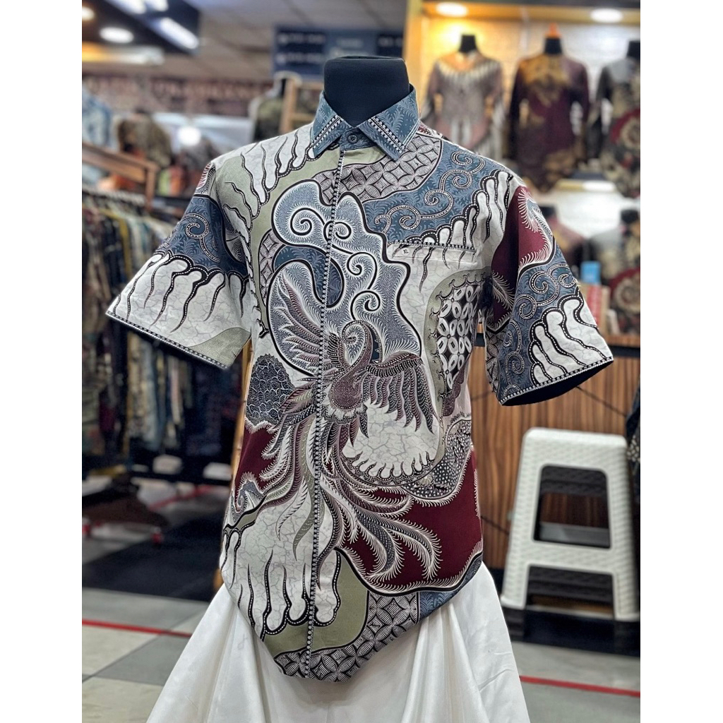 Jual NEW!! kemeja batik exclusive smock premium / hem batik smock ...