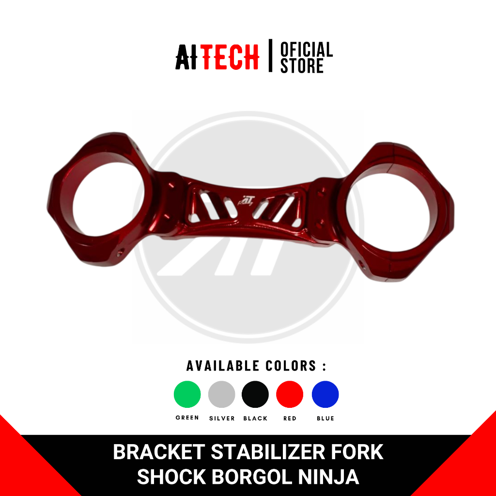 Jual Breket Stabilizer Front Shock Borgol Ninja As 33mm Aitech | Shopee ...