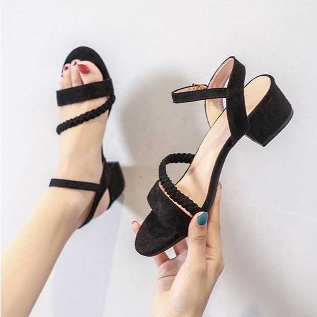 Jual iT's ReaL !!! High Heels Terbaru Sandal Wanita Simpel & Elegan ...