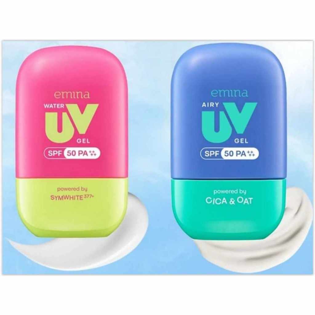 Jual Emina UV Gel Sunscreen SPF 50 PA++++ 25ml/Tabir Surya | Shopee ...