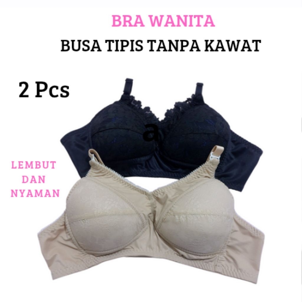 Jual Kawai Bra Dewasa Renda Tanpa Kawat – Busa Tipis Nyaman & Elegan BH ...