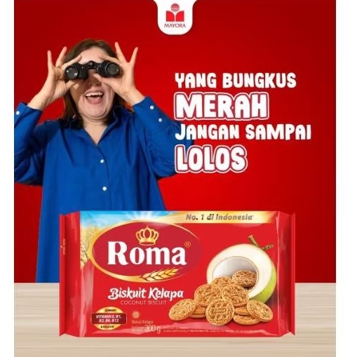 Jual ROMA KELAPA FAMILY PACK KEMASAN BESAR | Shopee Indonesia