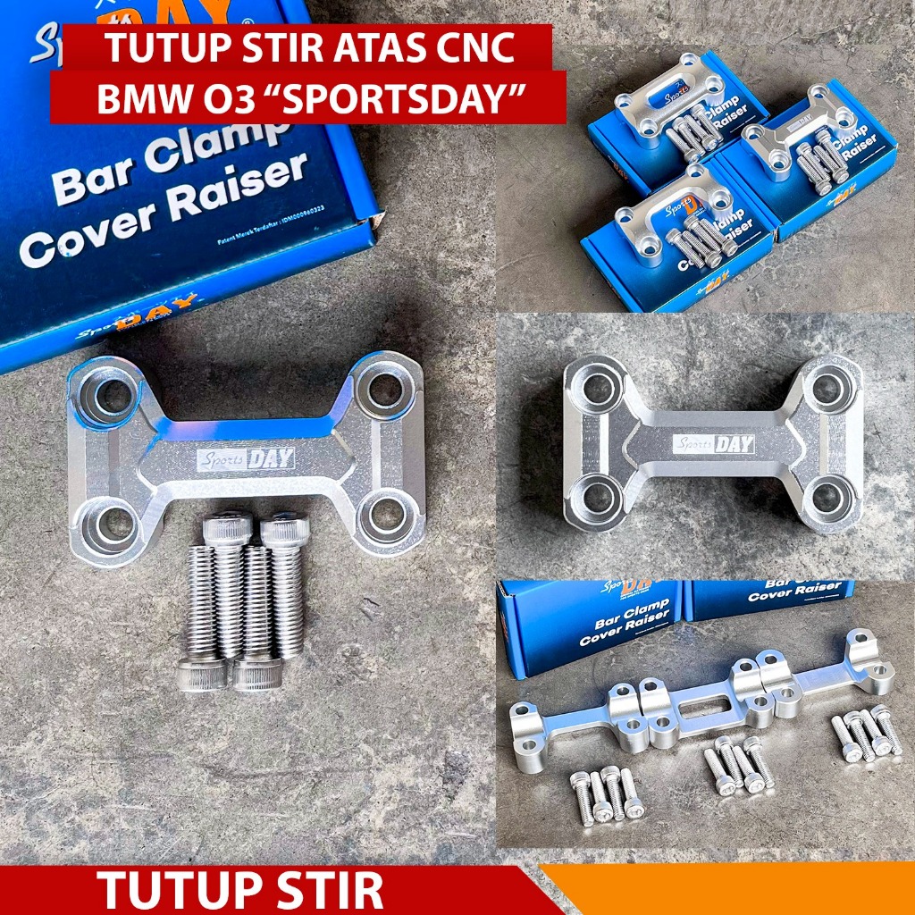 Jual Raiser Triumph Tutup stir BMW Day pnp Ninja R Old Aluminium CNC ...