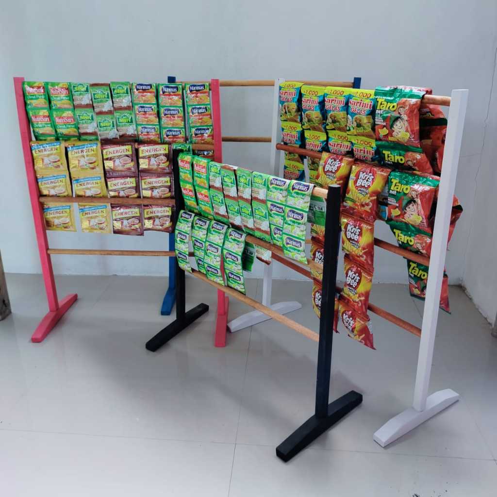 Jual Rak Kertas Wrapping/Rak Kertas Buket/Rak Celo model berdiri 7susun ...