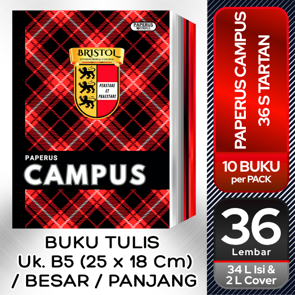 Jual BUKU TULIS Uk. B5 (25 x 18 CM) / BESAR / PANJANG 36 LEMBAR MEREK ...