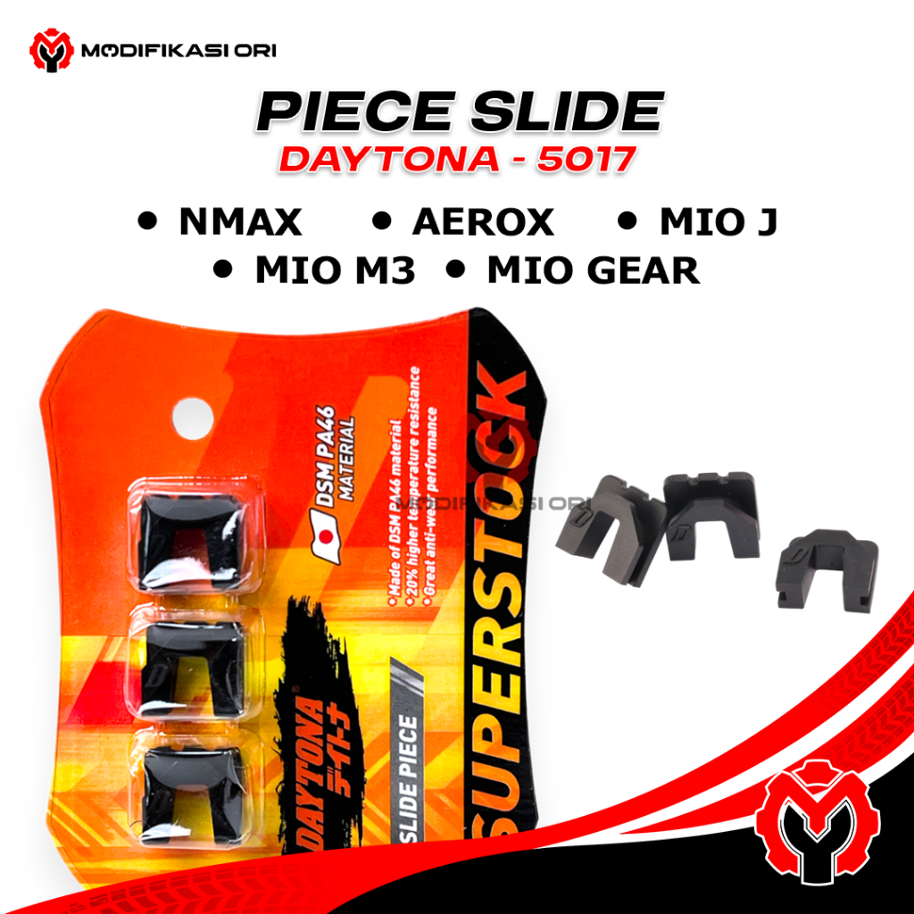 Jual Nmax Slide Piece Daytona Aerox Lexi Piece Slide Mio Fino X ride ...