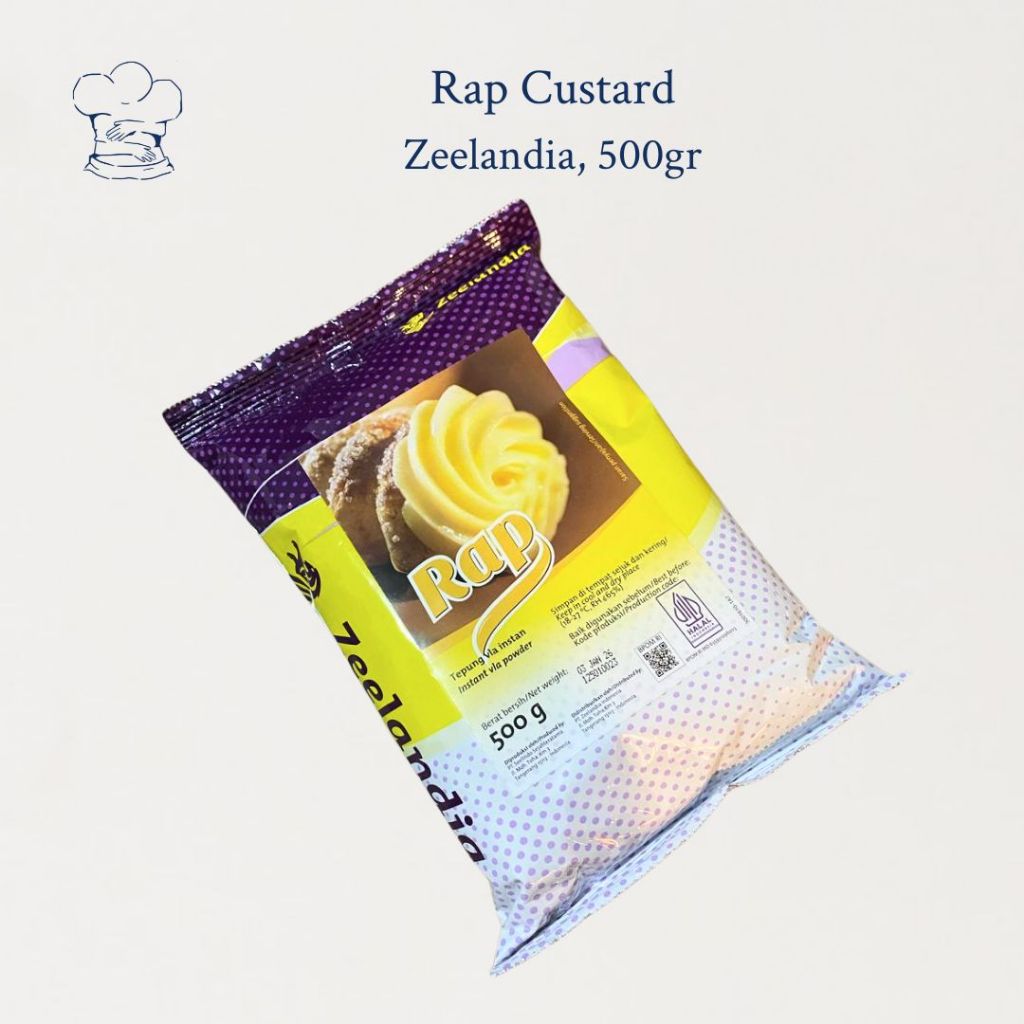 Jual [CTN] ZEELANDIA Soes Vla Custard 500 GRAM 1x10 pcs | Shopee Indonesia