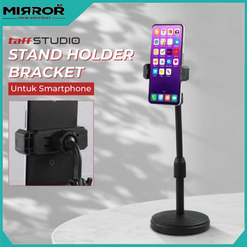Jual Stand Holder HP Adjustable Dudukan Smartphone Fleksibel Tinggi 21 ...