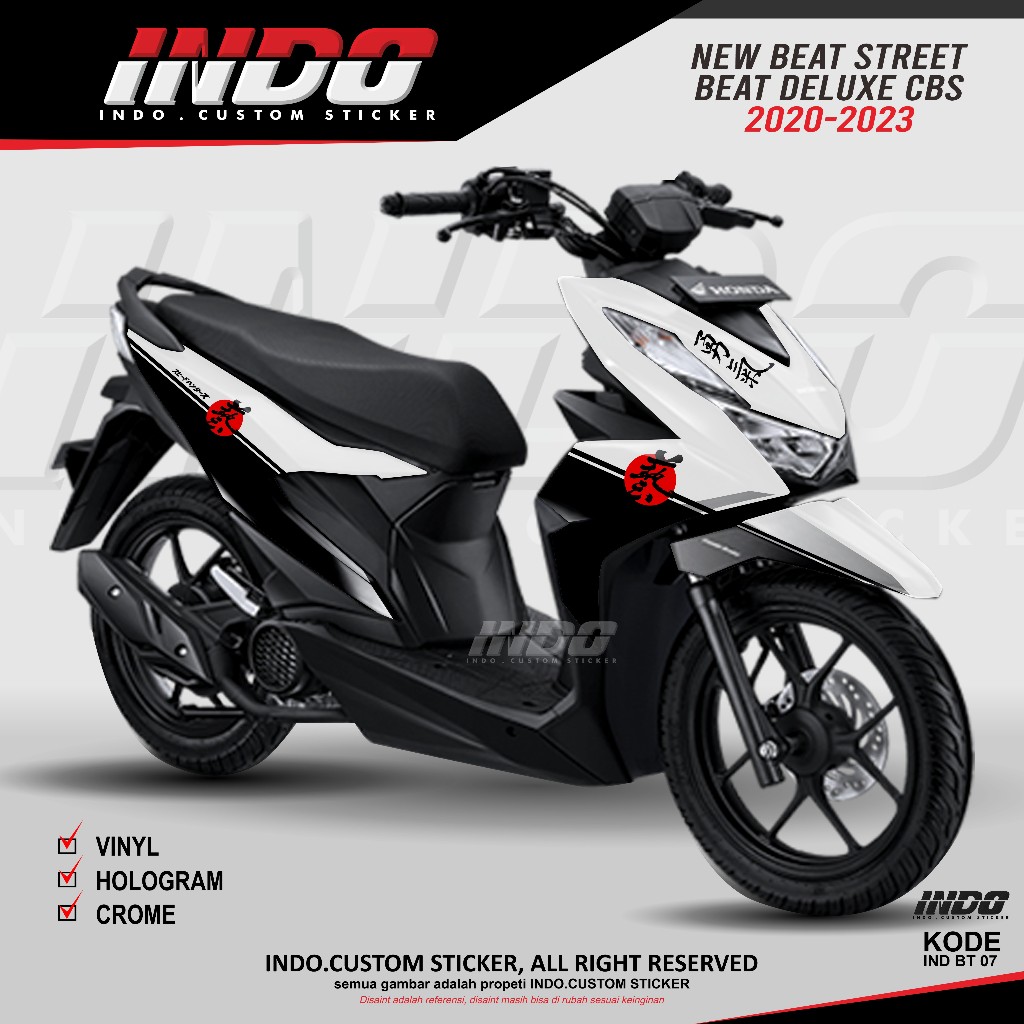 Jual DECAL NEW BEAT STREET 2020-2023 NEW BEAT STREET/NEW BEAT DELUXE ...