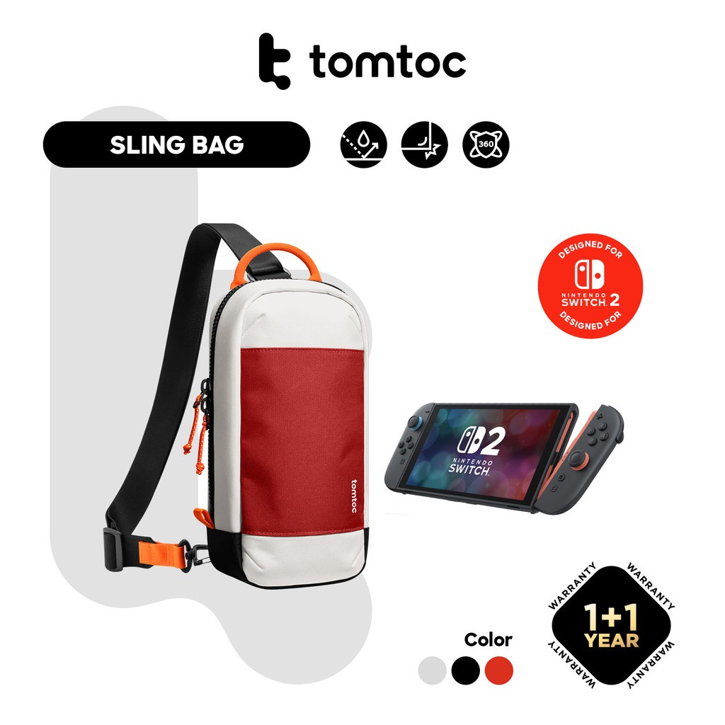 Jual [NEW] tomtoc G49 Gaming Sling Bag for Nintendo Switch 2 Men ...