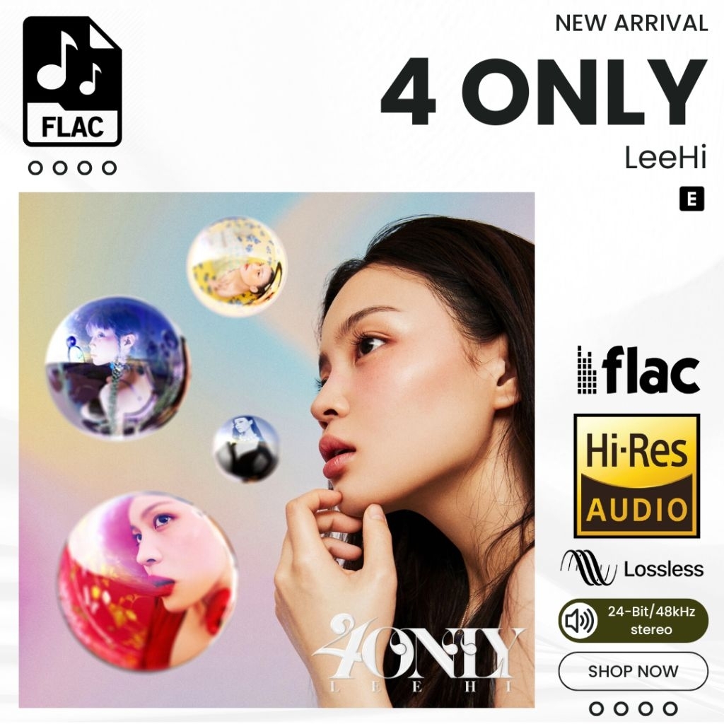 Jual 4 ONLY LeeHi Album lagu FLAC Hi‑Res Lossless 24bit 48kHz | Shopee ...
