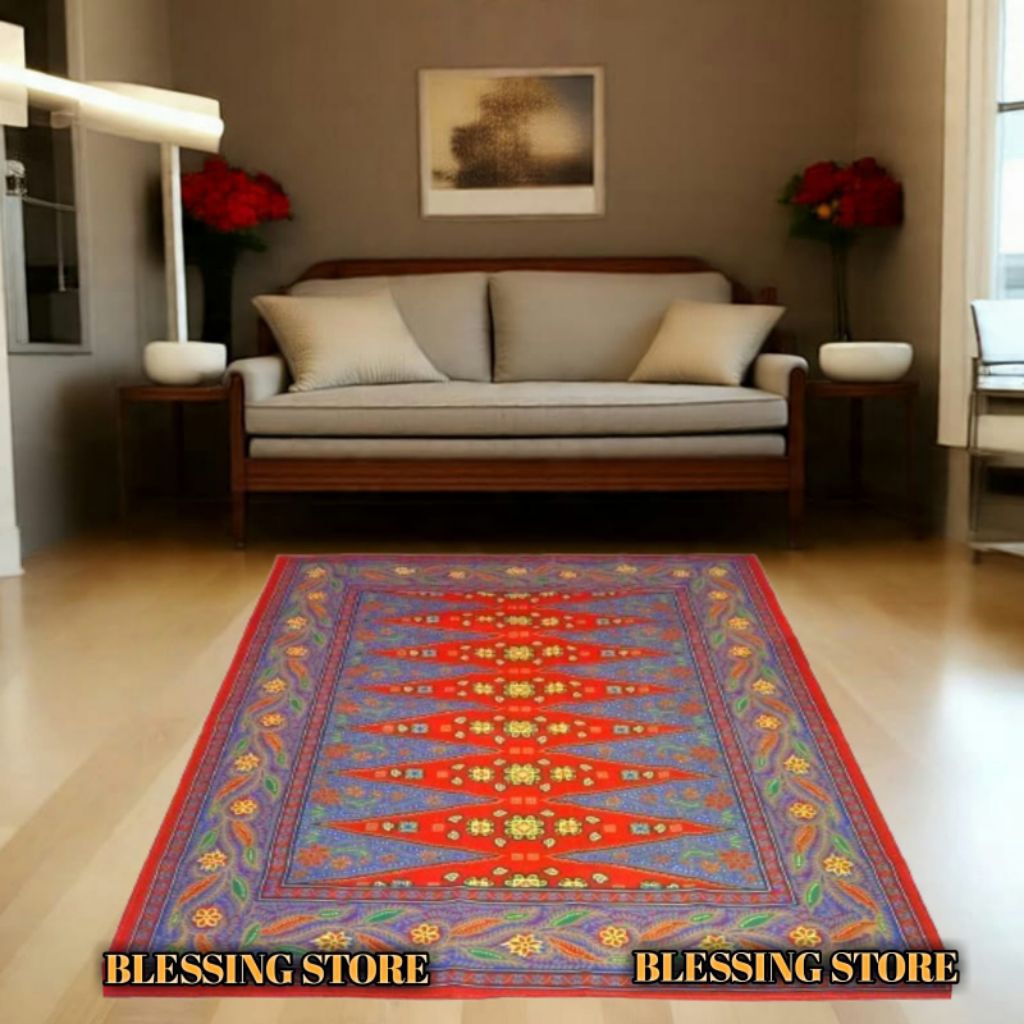 Jual Tikar Lipat Jumbo 205x240 cm Tikar Lantai Turki Batik Permadani ...