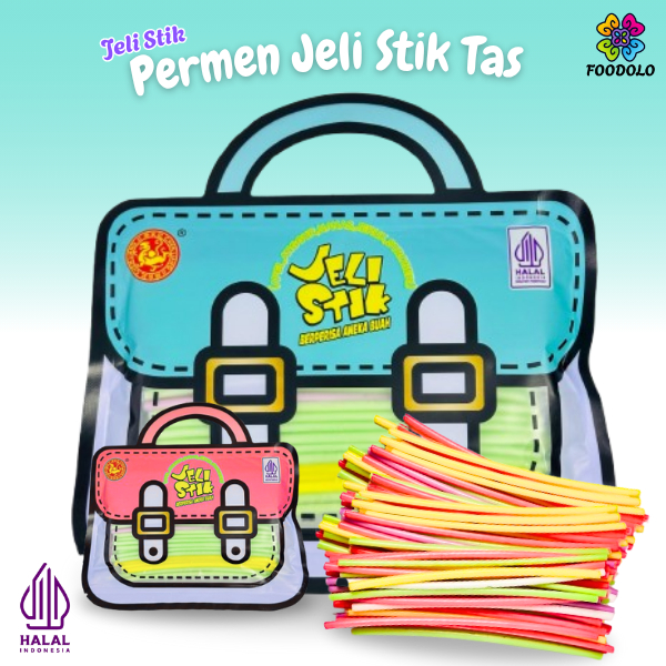 Jual Permen Jeli Sedotan Jelly Stick Straw Stik Aneka Rasa Buah 150gr ...