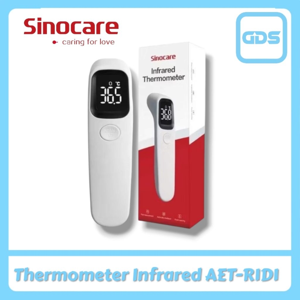 Jual Thermometer Infrared Sinocare AET R1D1 Sinocare AET-R1D1 ...