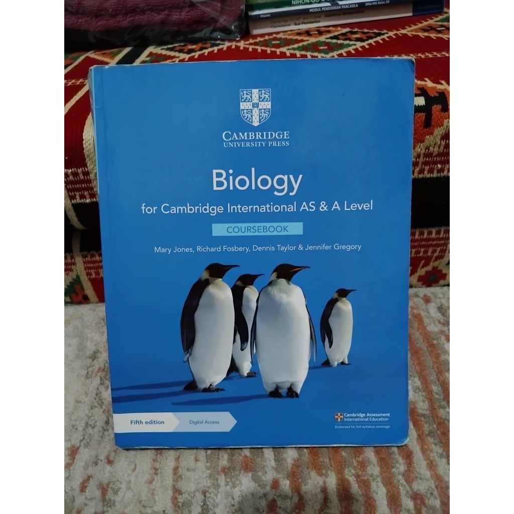 Jual Cambridge International AS & A Level Biology Coursebook | Shopee ...