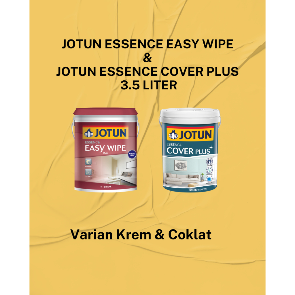 Jual Cat Tembok Interior Jotun Easy Wipe Jotun Cover Plus 3.5 Liter ...