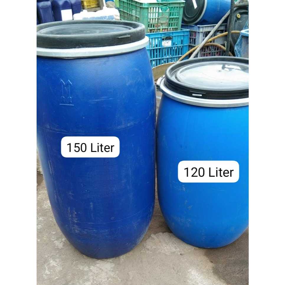 Jual Silinder Tabung Air Kapasitas 120 Liter / Tong Drum Air Minyak ...