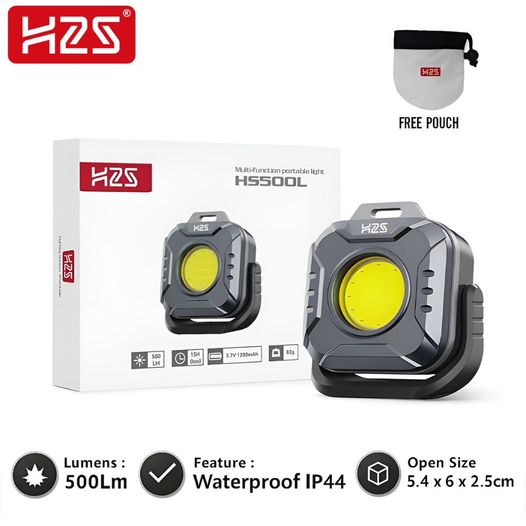 Jual H2S Lampu Mini Gantung Camping HS500L 3 Temperatur LED Light COB ...