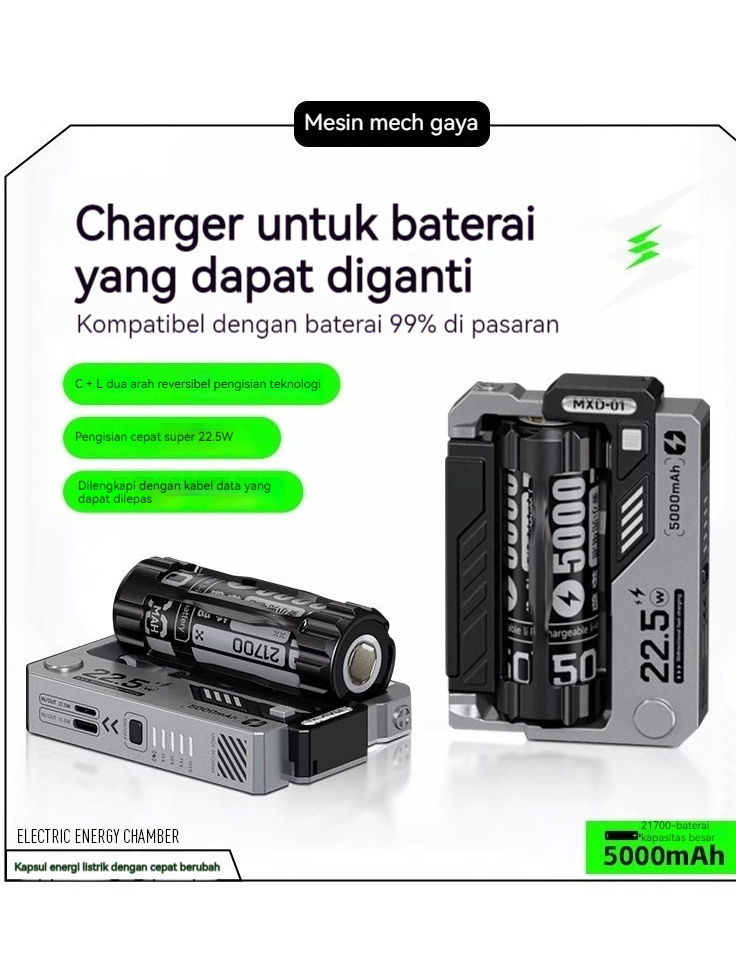 Jual 10000Mah Powerbank Lighiting Dual Interface Portable Power Bank ...
