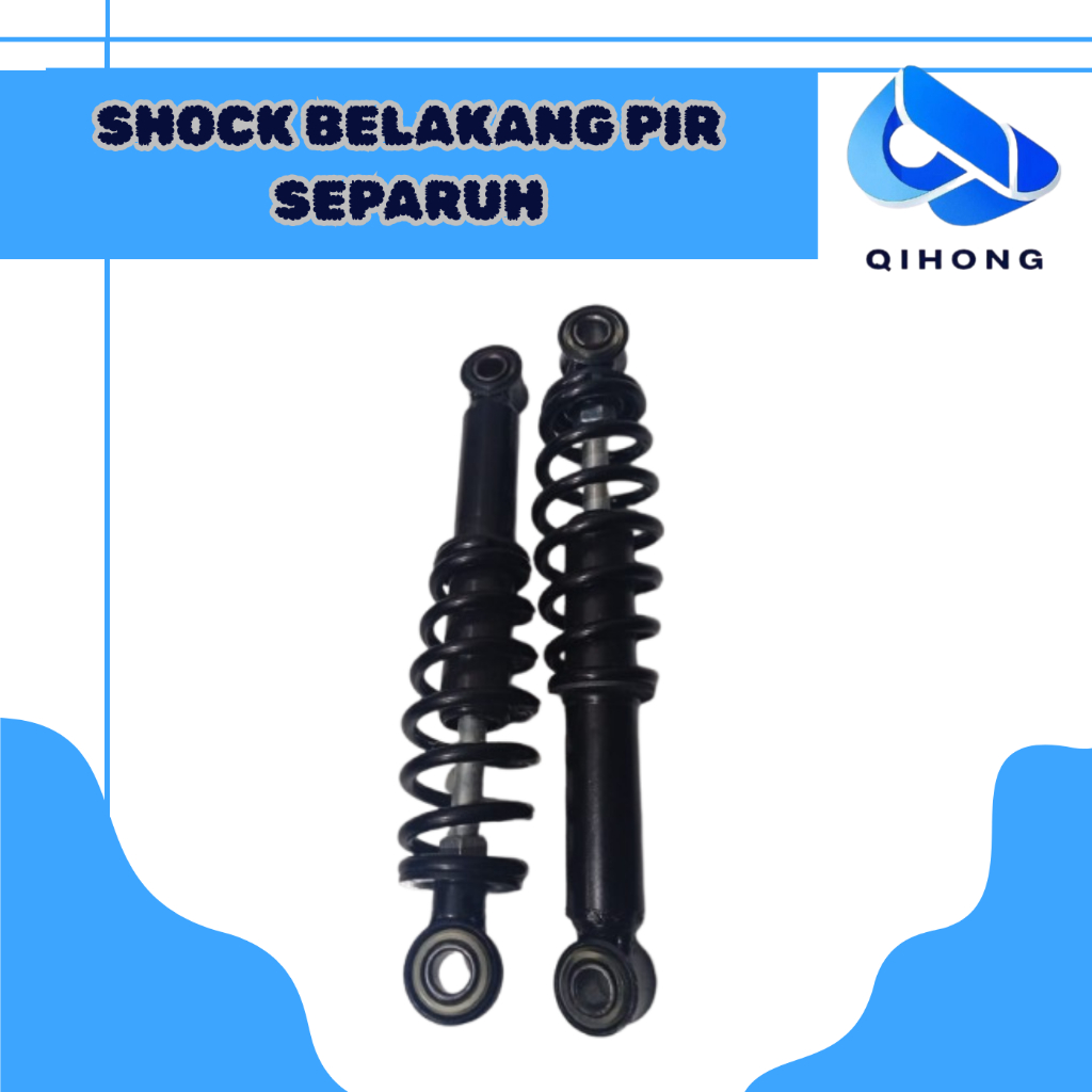 Jual Shock belakang Pir Separuh sepeda listrik 24,5cm 1set | Shopee ...