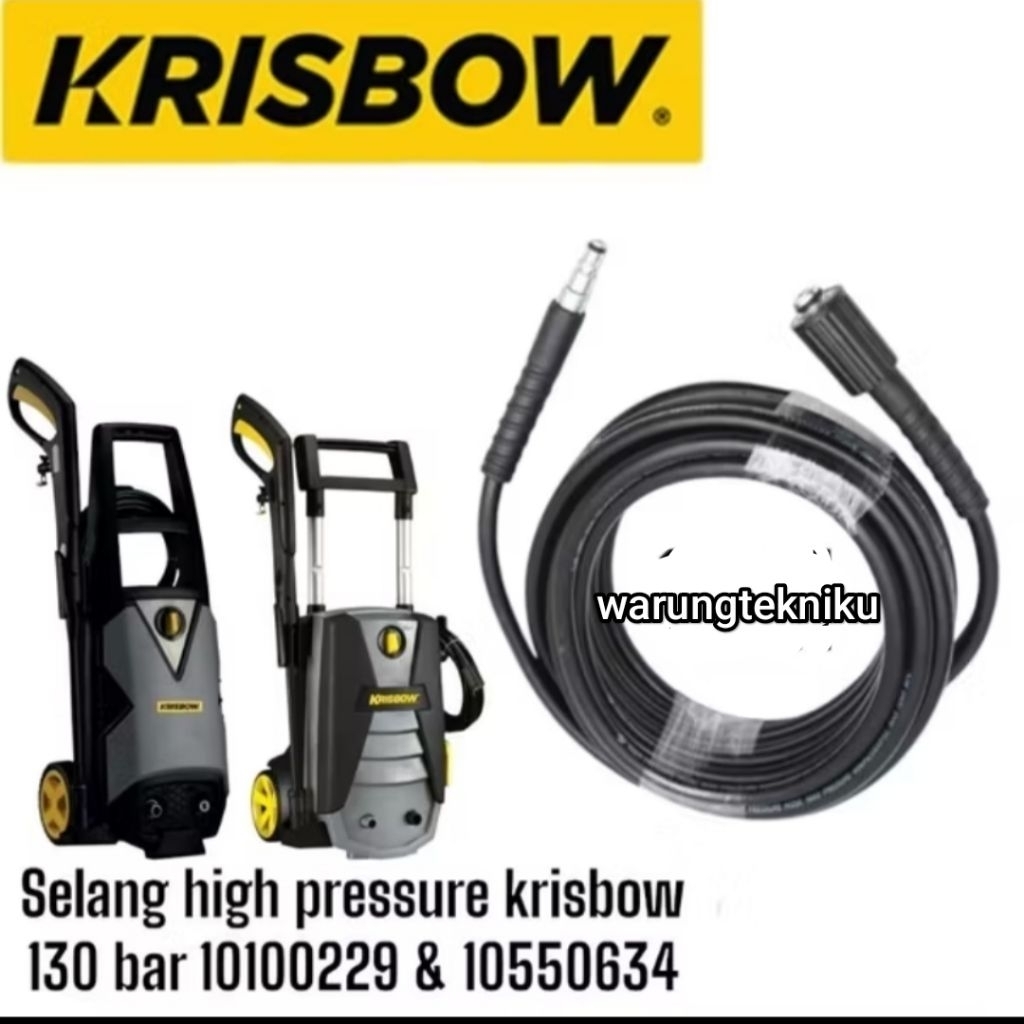 Jual selang jet cleaner krisbow 130 bar 10100229 | Shopee Indonesia