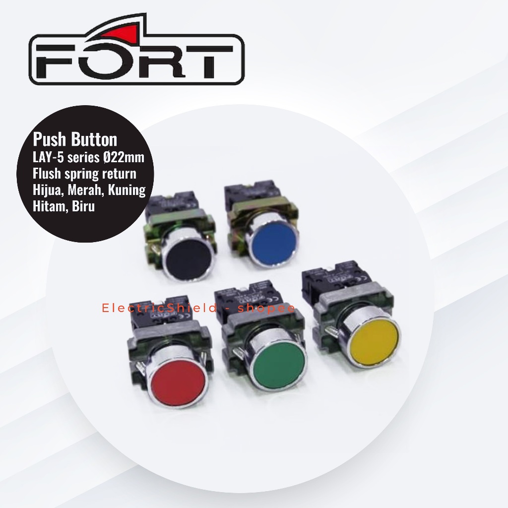 Jual Push Button kontrol FORT/TAB Ø22 LAY-5 Series Berbagai Pilihan ...