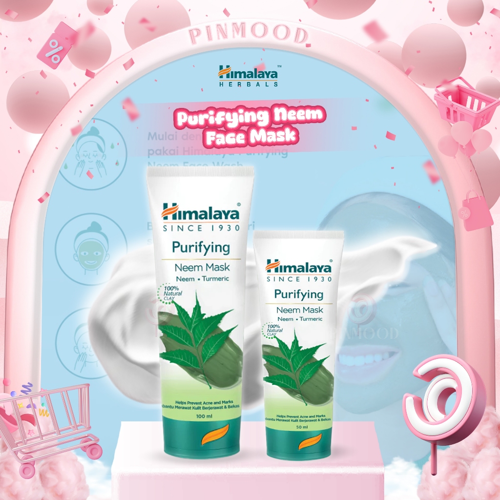 Jual HIMALAYA - PURIFYING NEEM FACE MASK ( 50 | 100 ml ) - Masker Wajah ...