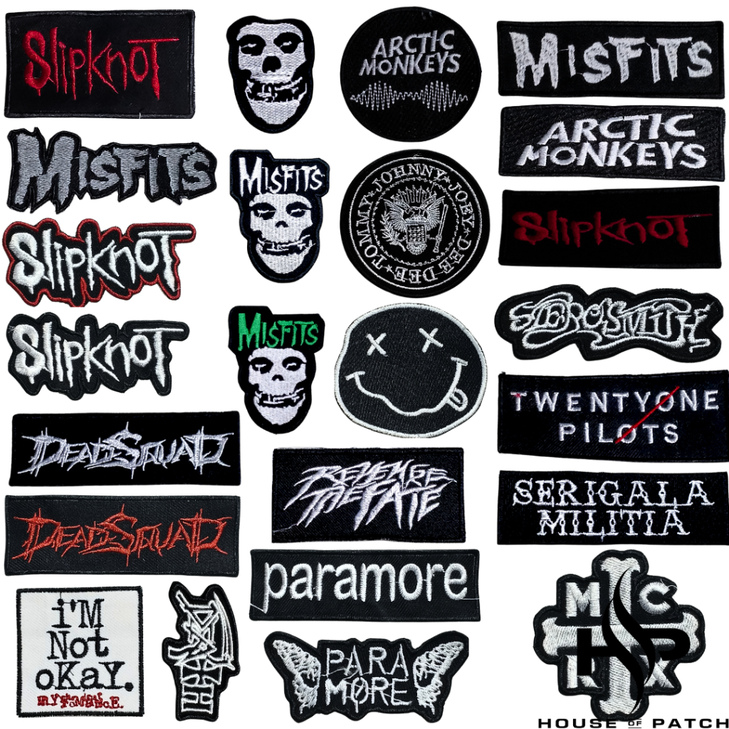 Jual PATCH BORDIR EMBLEM BORDIR PATCH MUSIK BAND MY CHEMICAL ROMANCE ...