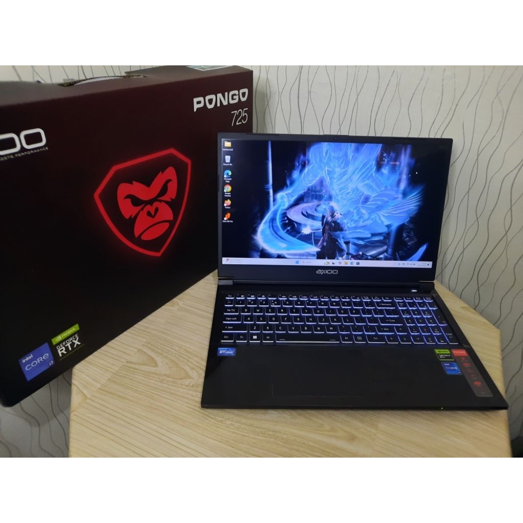 Jual AXIO PONGO 725 INTEL CORE I7-12650H RAM 16GB/SSD 512GB RTX 2050 ...