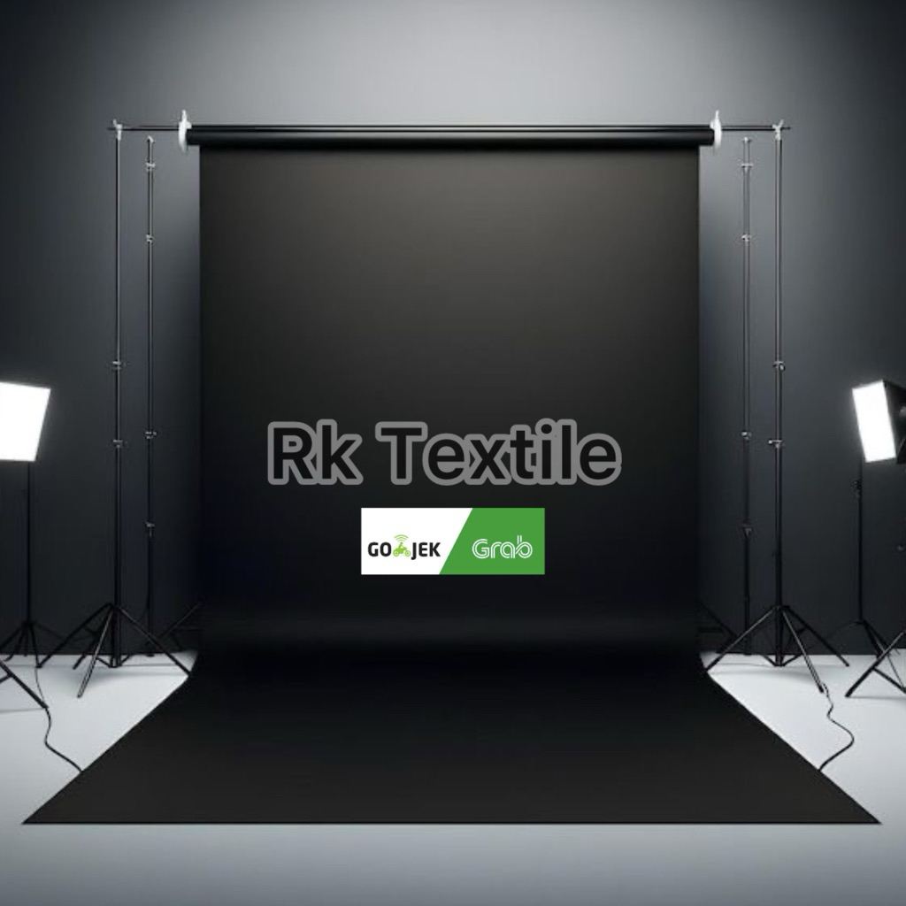 Jual kain Background polos Hitam untuk Backdrop photo produk grade A ...