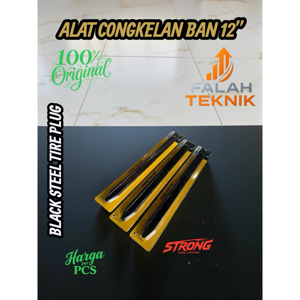 Jual Alat bukaan ban motor cungkilan congkelan ban mobil BLACK STEEL 12 ...