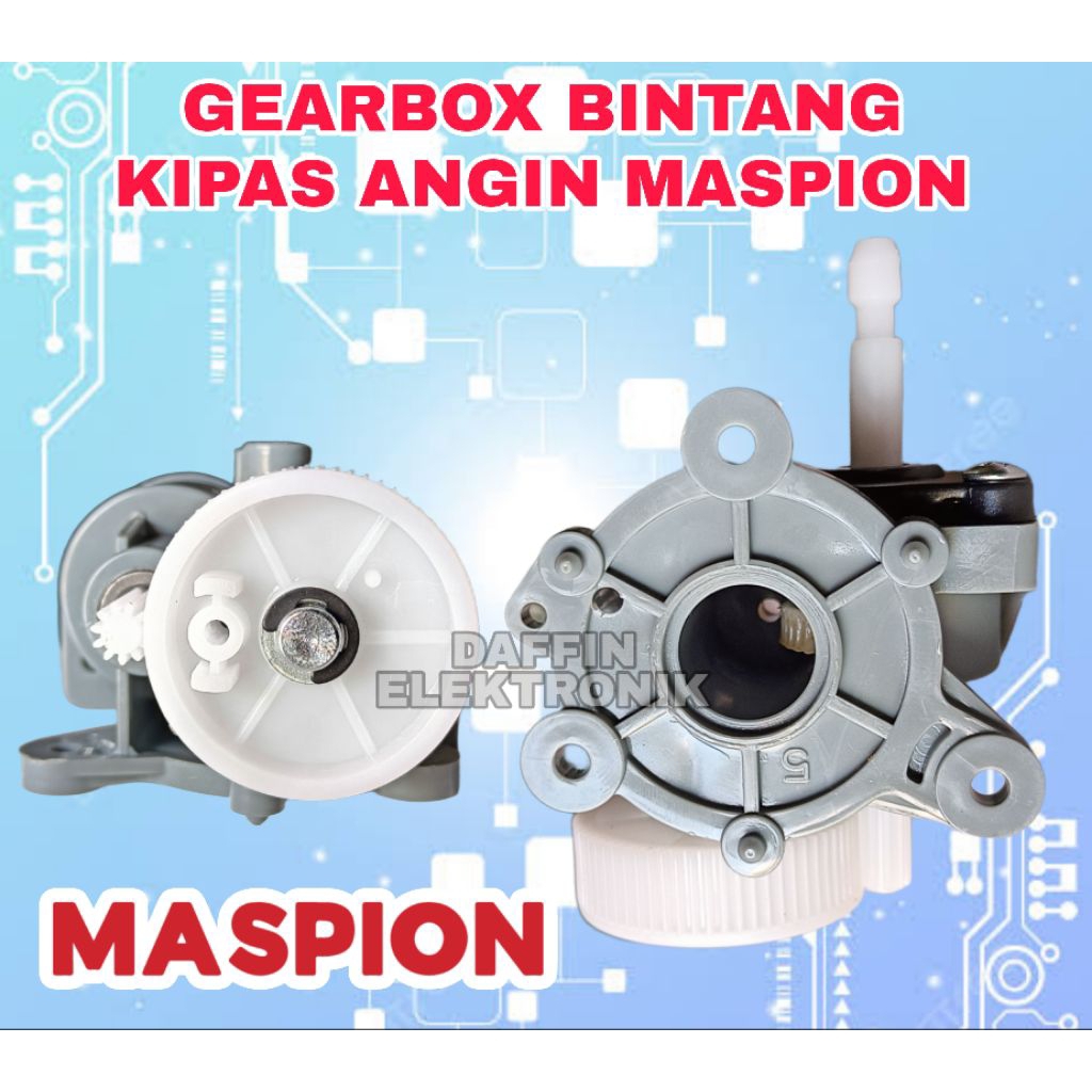 Jual Gearbox Kipas Angin Maspion Bintang | Gearbox Kipas Angin Maspion ...