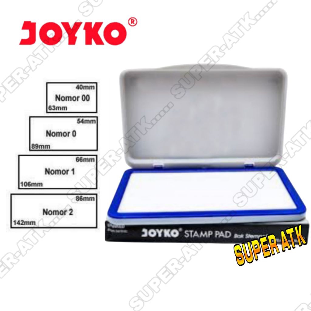 Jual BANTALAN STEMPEL / STAMP PAD JOYKO (TERSEDIA SEMUA UKURAN ...