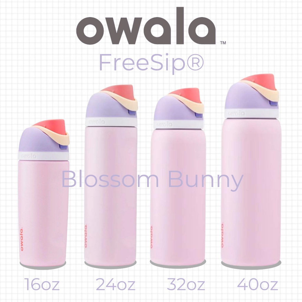 Jual Owala Botol Minum FreeSip blossom bunny 16oz(475MLA) 24oz(709ML ...