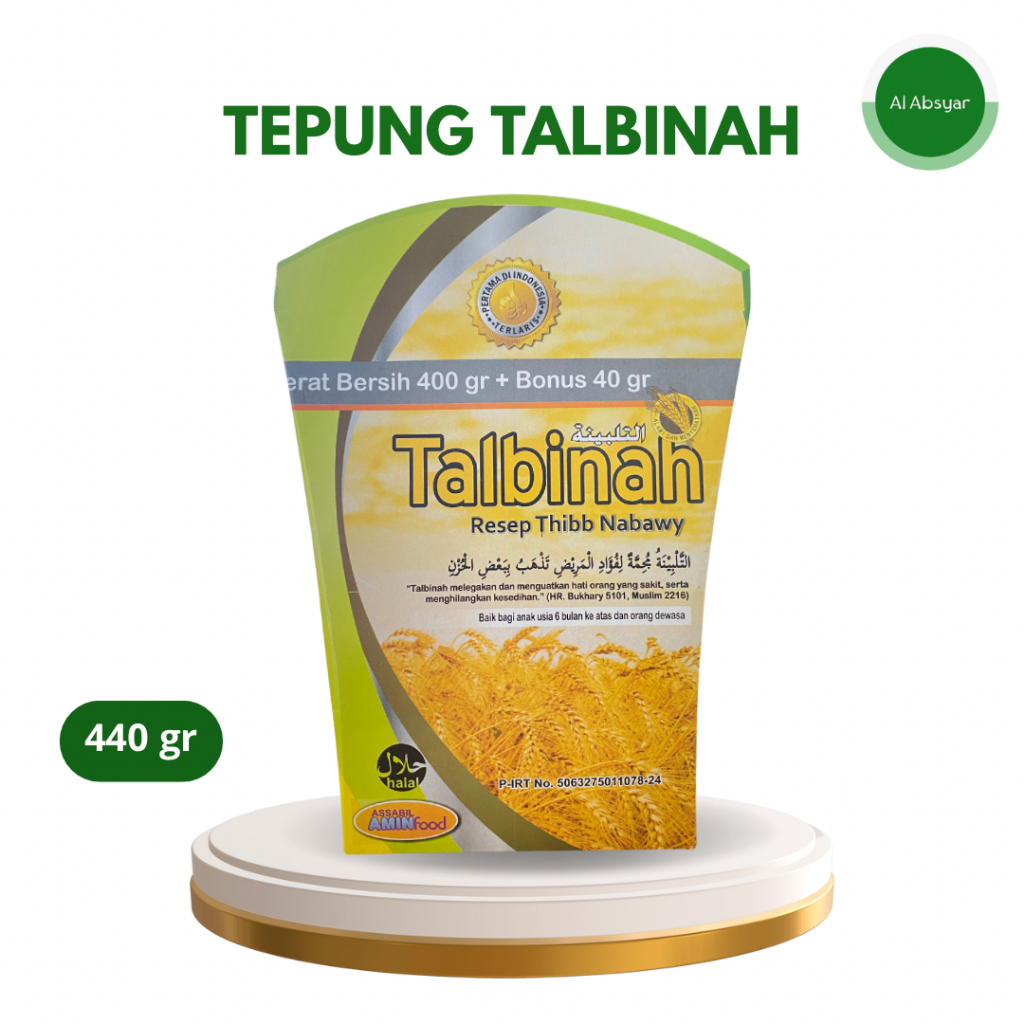 Jual Tepung Gandum TALBINAH Berat 400 gram / Tepung Talbinah Original ...