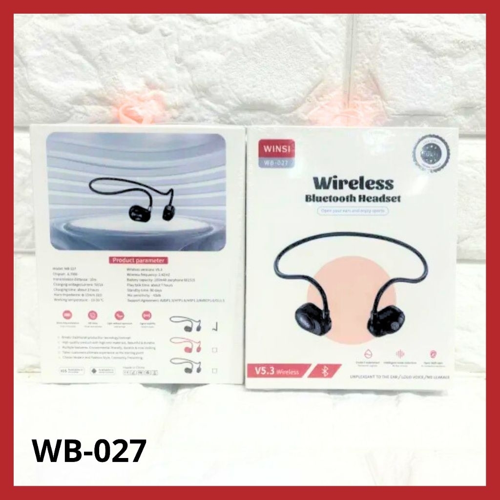Jual HANDSFREE BLUETOOTH TWS WINSI WB-027 | Shopee Indonesia