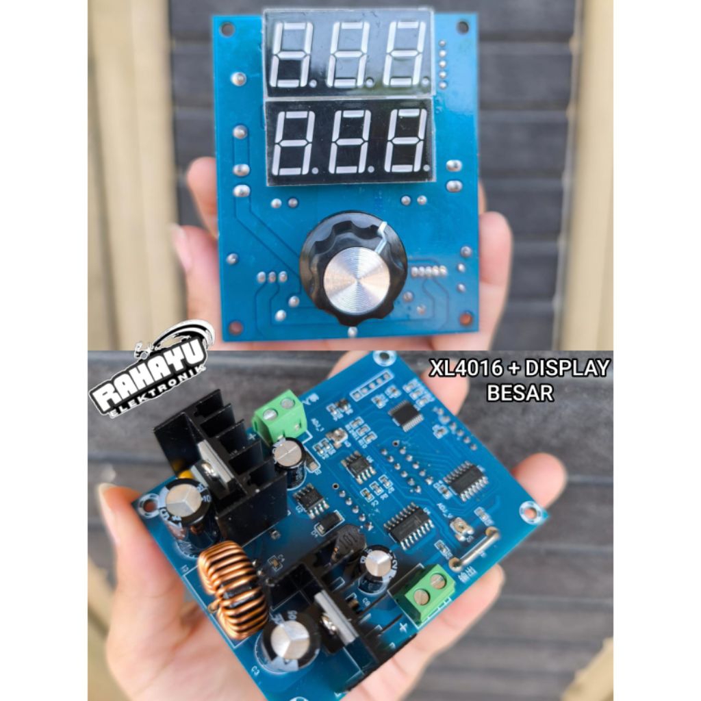 Jual MODUL INVERTER STEP DOWN XL4016 8A PLUS DISPLAY BESAR | Shopee ...