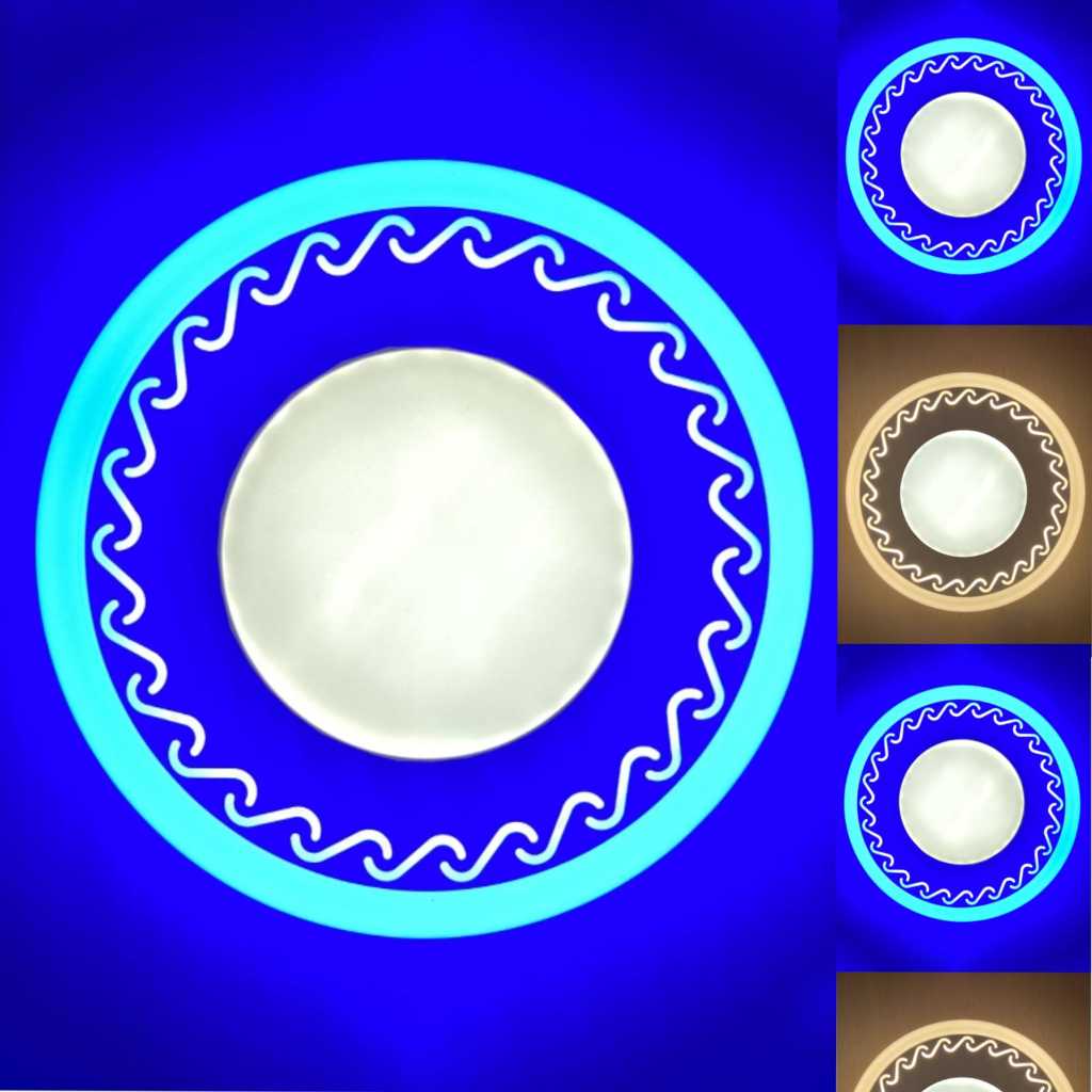 Jual LED Panel Plafon Ornament | Lampu Hiasan Plafon Dua warna ...